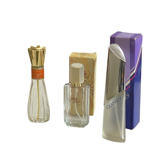 Avon | Other | Vintage Avon Perfume Scent Empty Glass Bottles And Boxes ...